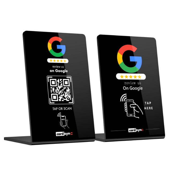 NFC Table Talkers - Get more reviews! | cardsync