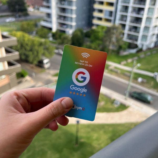 Google Review Card - Coloured – cardsync