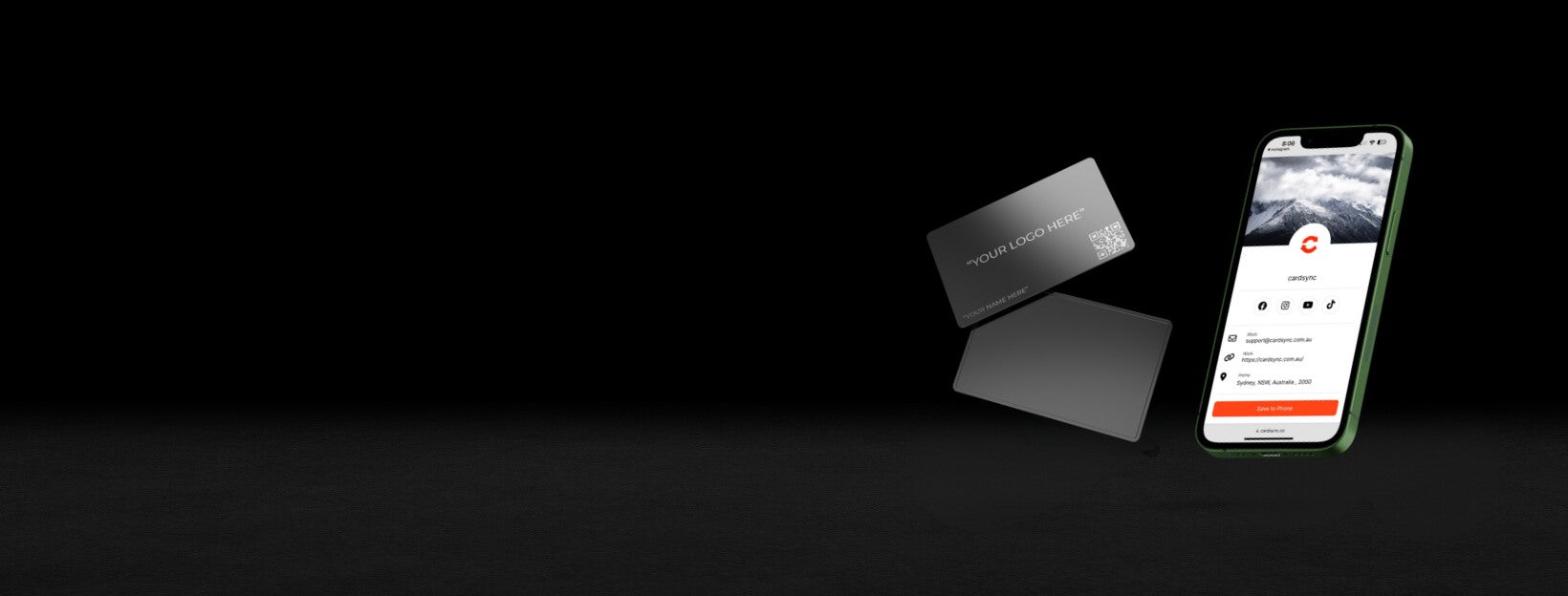 NFC QR Code Business Cards | cardsync