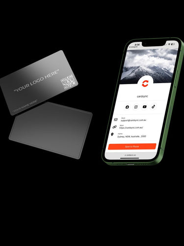 NFC QR Code Business Cards | cardsync