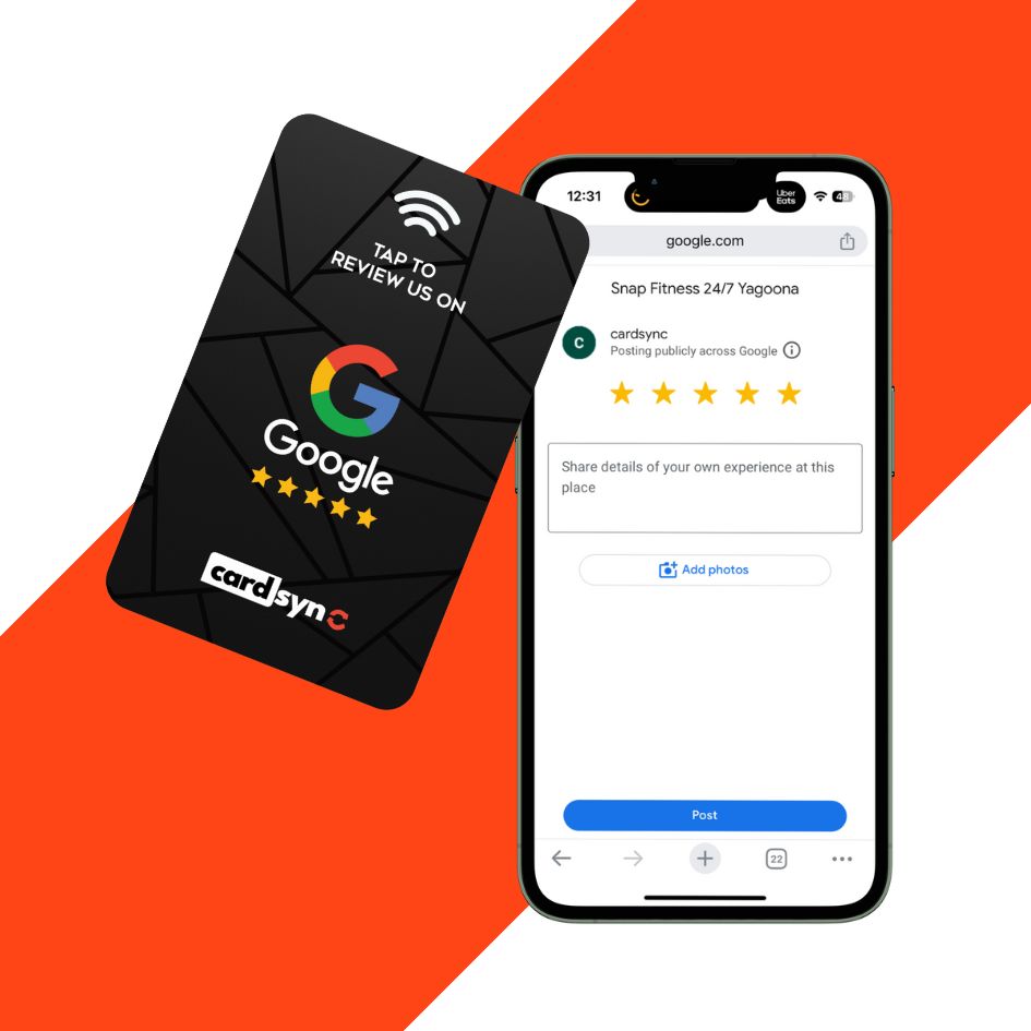 Review Cards - Increase your Google Reviews! - cardsync