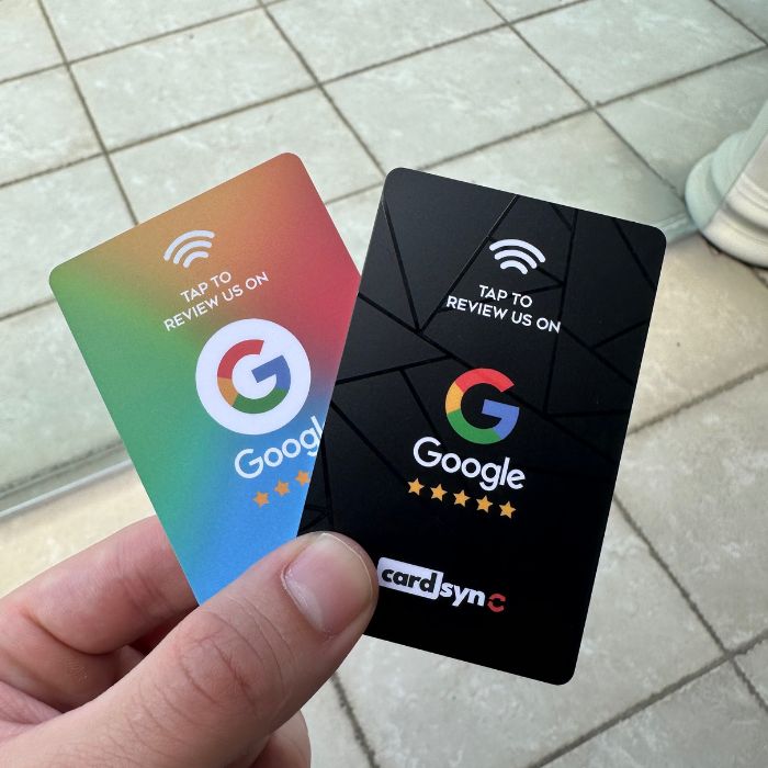 Review Cards - Increase your Google Reviews! - cardsync