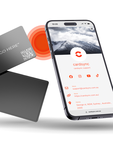 NFC Business Cards - Shop Premium Business cards | cardsync