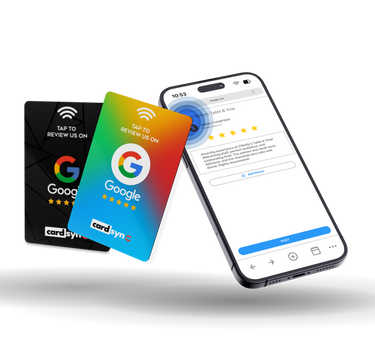 Review Cards - Increase your Google Reviews! - cardsync