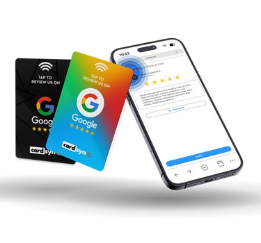 Review Cards - Increase your Google Reviews! - cardsync